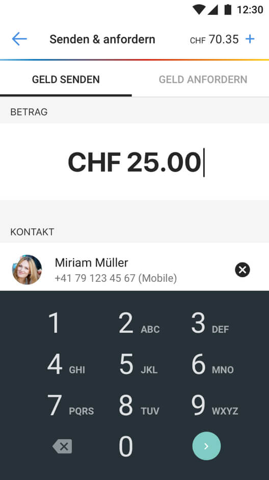 TWINT: Mobile Payment App für bargeldloses Bezahlen
