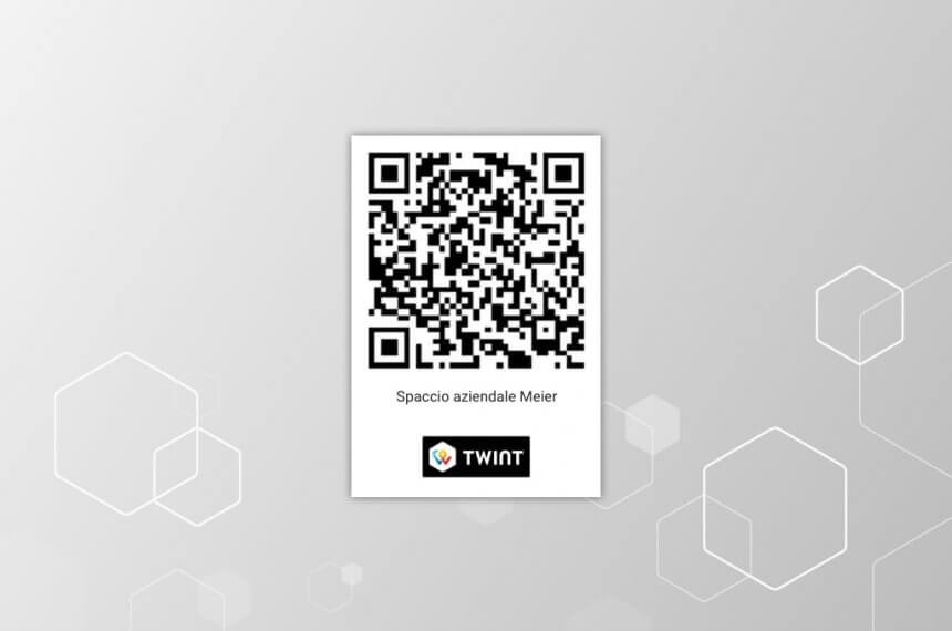 Sticker codice QR | TWINT Soluzioni