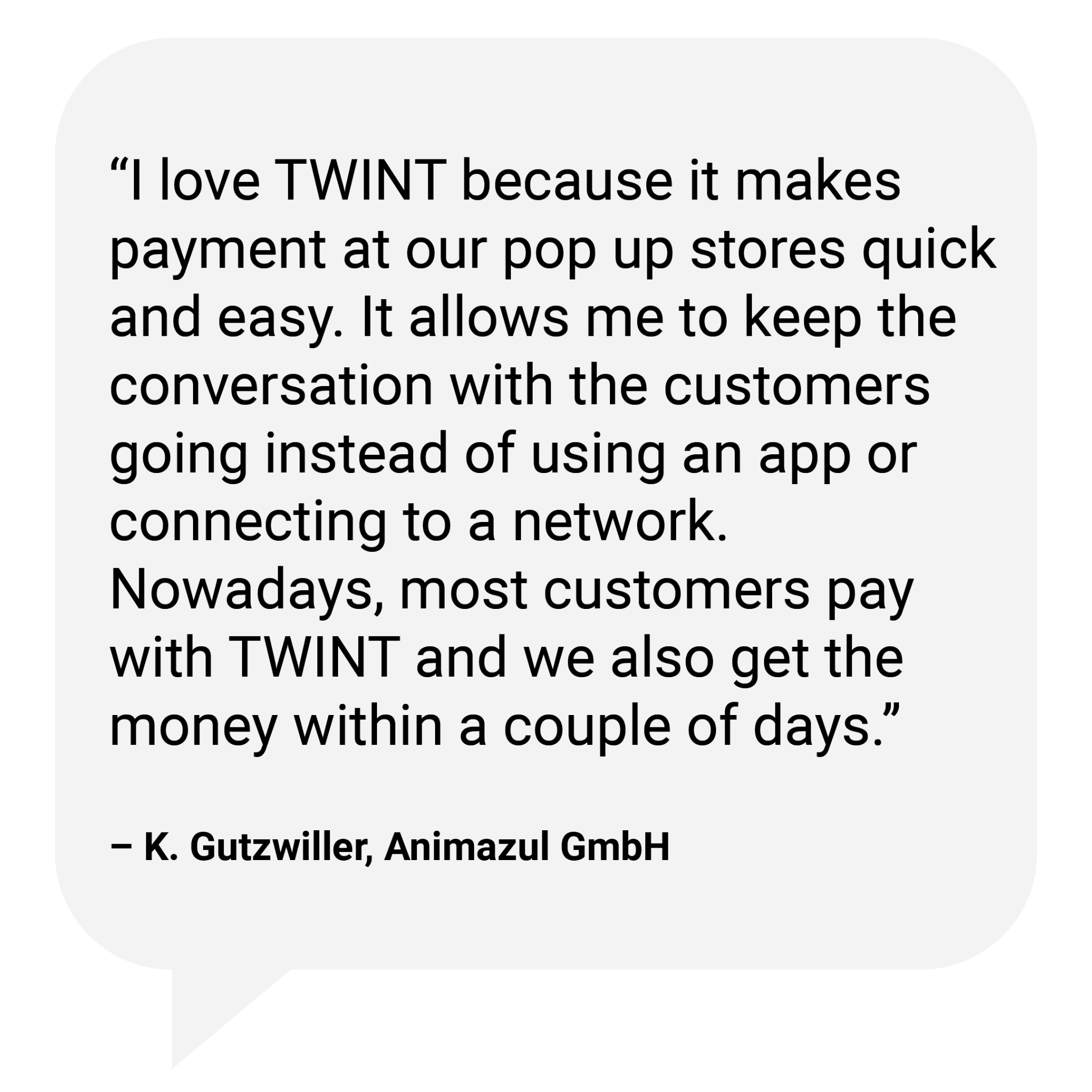 Collect payments simply – even without any infrastructure | TWINT